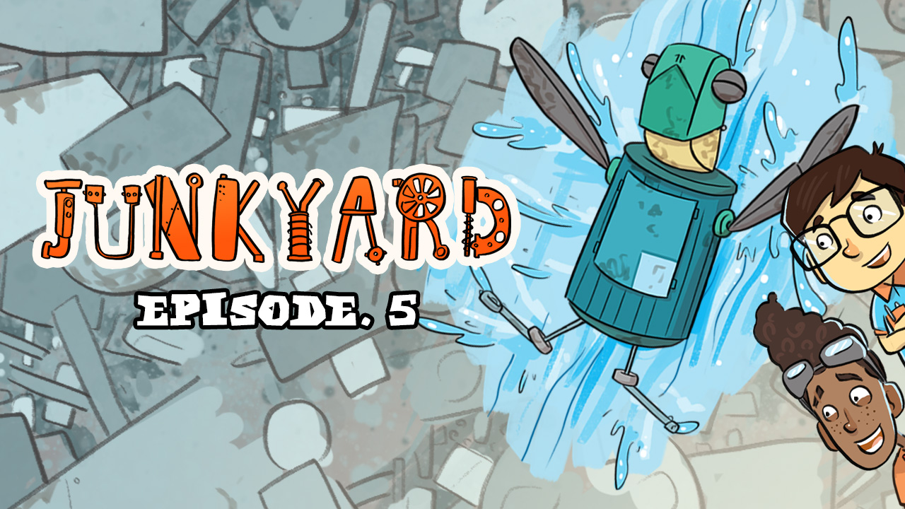 Junkyard: Episode 5 - Hubcap Turtle | Audiobook for Kids | Read Aloud