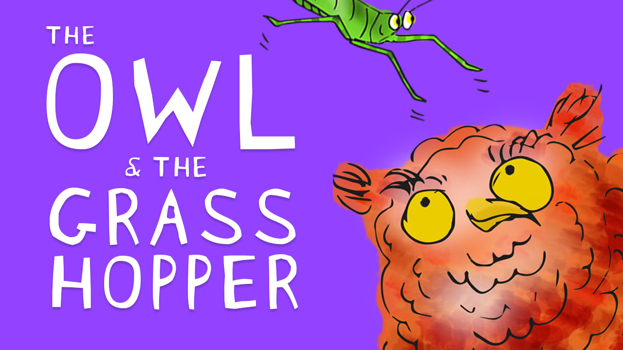 The Owl And The Grasshopper Audiobook for Kids | Free Story | Read Aloud