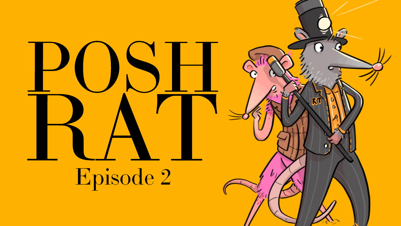 Posh Rat: Episode 2 - Crocodile Shock | Audiobook for Kids | Read Aloud