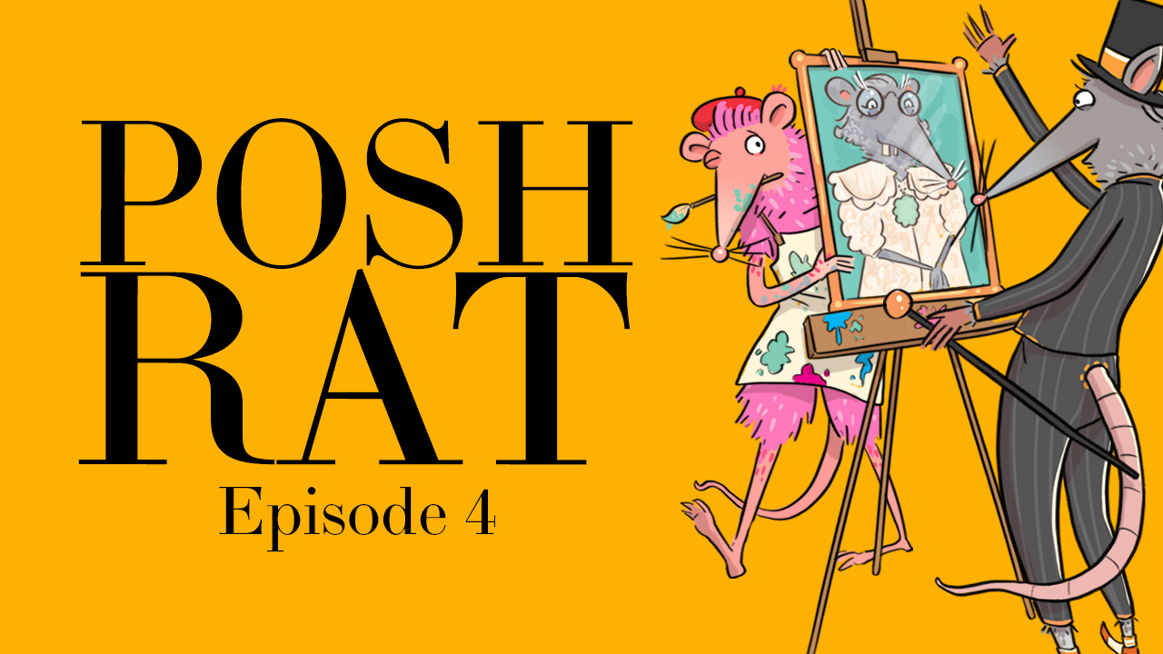 Posh Rat: Episode 4 - Portrait of a Rat | Audiobook for Kids | Read Aloud